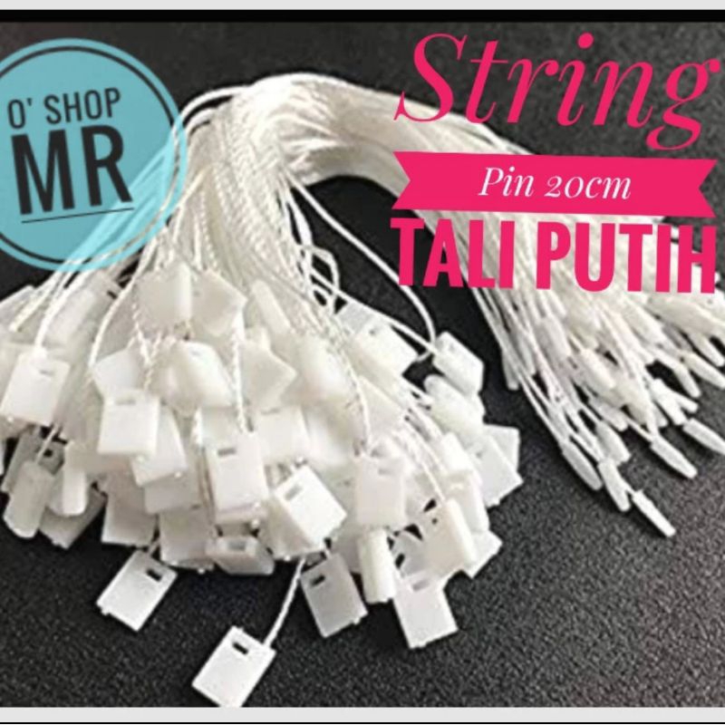 Jual Lock pin tali hang tag label harga merek | Shopee Indonesia