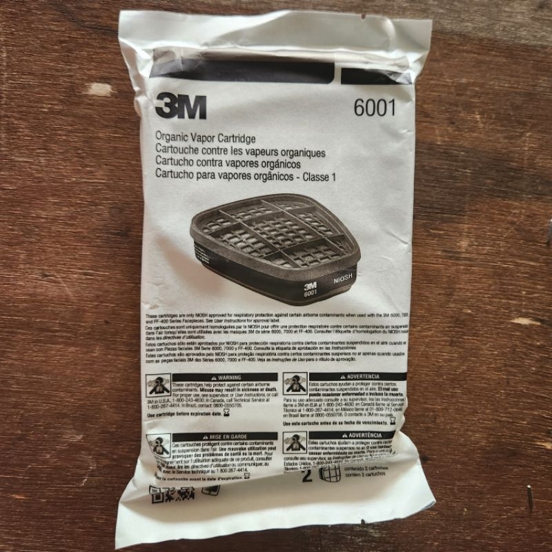 Jual 3M 6001 CN Organic Cartridge | Shopee Indonesia