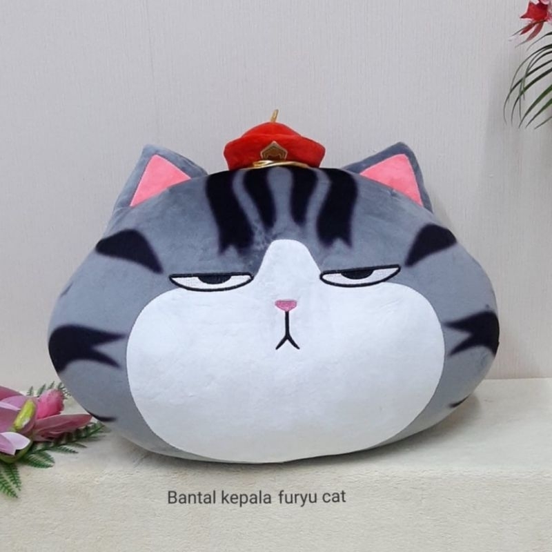 Jual Boneka kucing furyu Bantal kucing furyu 38cm bahan halus lembut ...