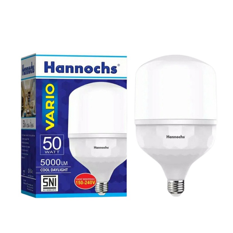 Jual Lampu LED 50W Vario / SUPRA HANNOCHS / Light bulb Bohlam bola ...