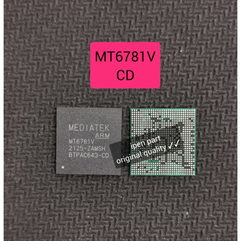 Jual IC CPU MT6781V Rdmi Note 11 Pro Pco M4 Pro Org MT6781V CD | Shopee ...