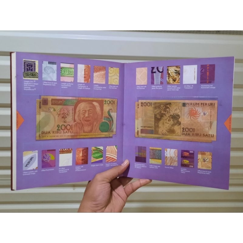 Jual UANG TEST NOTE PERUM PERURI TH 2001 AFFANDI VERSI LENGKAP DENGAN ...