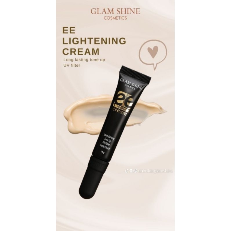 Jual EE lightening cream by Glamshine | Shopee Indonesia