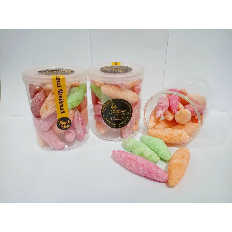 Jual CAMILAN TOPLES 500ML GETAS MANIS LEMBUT WARNA WARNI CEMILAN JAJAN ...