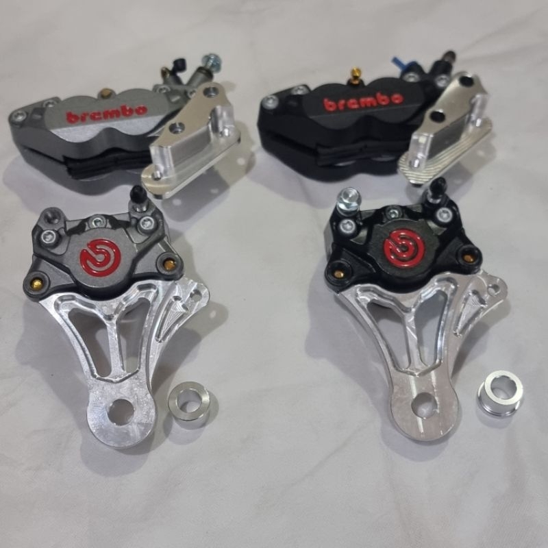 Jual PAKET KALIPER BIG POT DEPAN BELAKANG PLUS BREKET FULL SET NINJA R RR SATRIA FU | Shopee ...