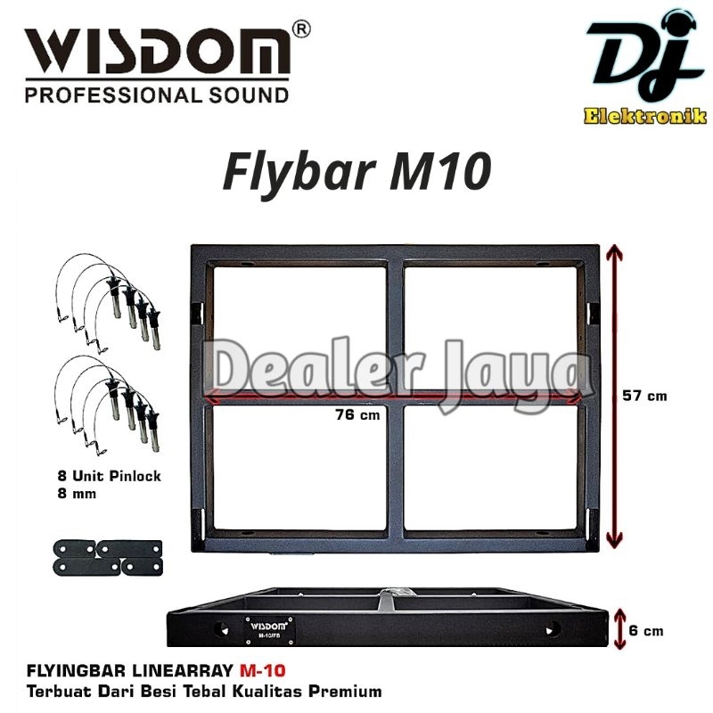 Jual Flybar / Fly Bar Wisdom M 10 / M10 | Shopee Indonesia