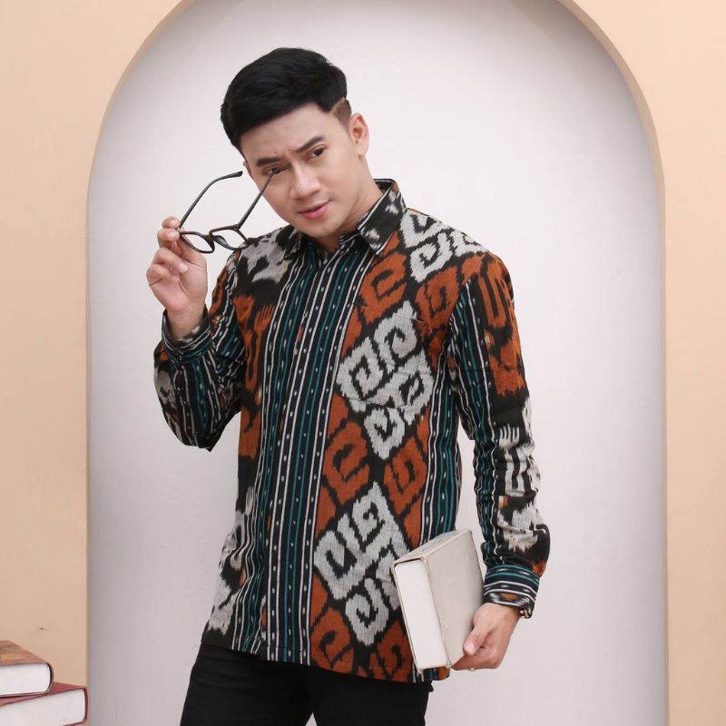 Jual BAJU TENUN- BAJU TENUN PRIA- KEMEJA TENUN- KEMEJA TENUN ETNIK ...