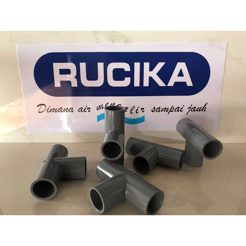 Jual Tee PVC Rucika 3/4” AW | Shopee Indonesia