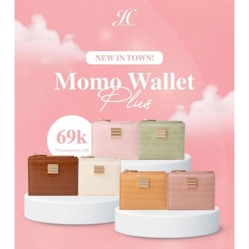 Jual Jimshoney Momo Wallet Original | Shopee Indonesia