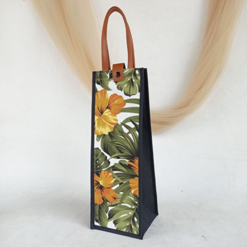 Jual Tas Tumbler 2 Liter / Tas Botol Minum / Tas Jinjing Kanvas(Letak ...