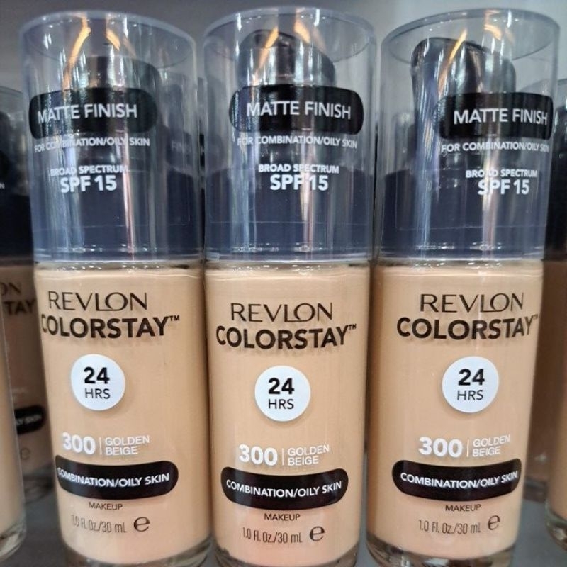 Jual Revlon Colorstay Combination/Oily : Golden Beige (300) | Shopee ...