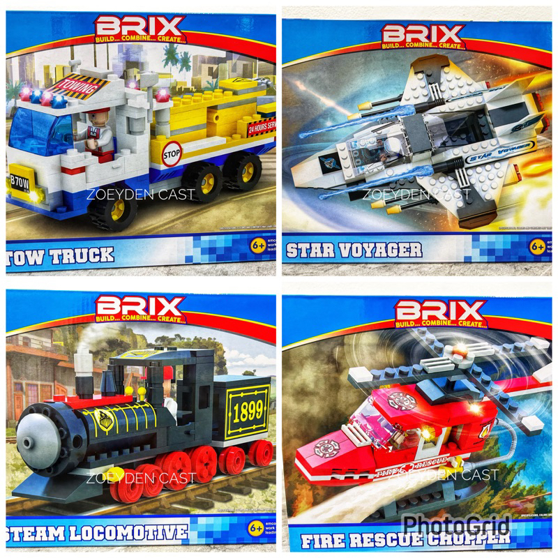 Jual EMCO BRIX ADVENTURES MEDIUM BRICKS BUS LOCOMOTIVE 8660 ORIGINAL ...