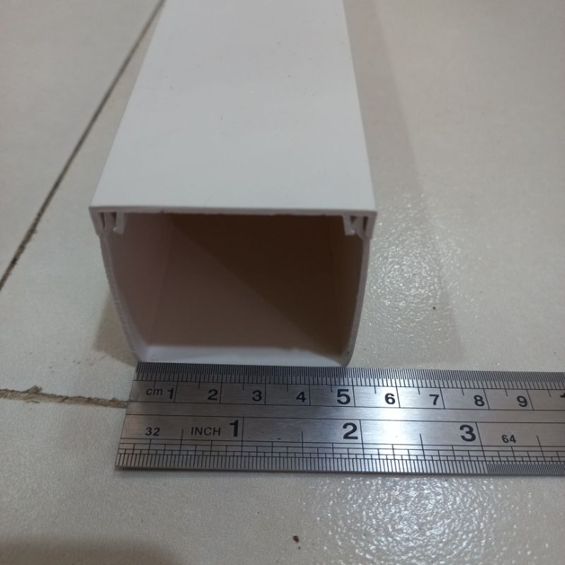 Jual kabel duct kabel dak 50x50 panjang 1 meter PVC | Shopee Indonesia