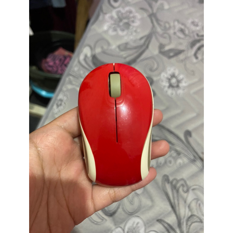 Jual mouse logitec warna merah | Shopee Indonesia