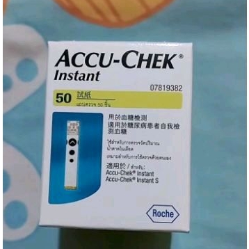 Jual Original Strip Accu Check Instant / Accucheck Instan Glucose Test ...
