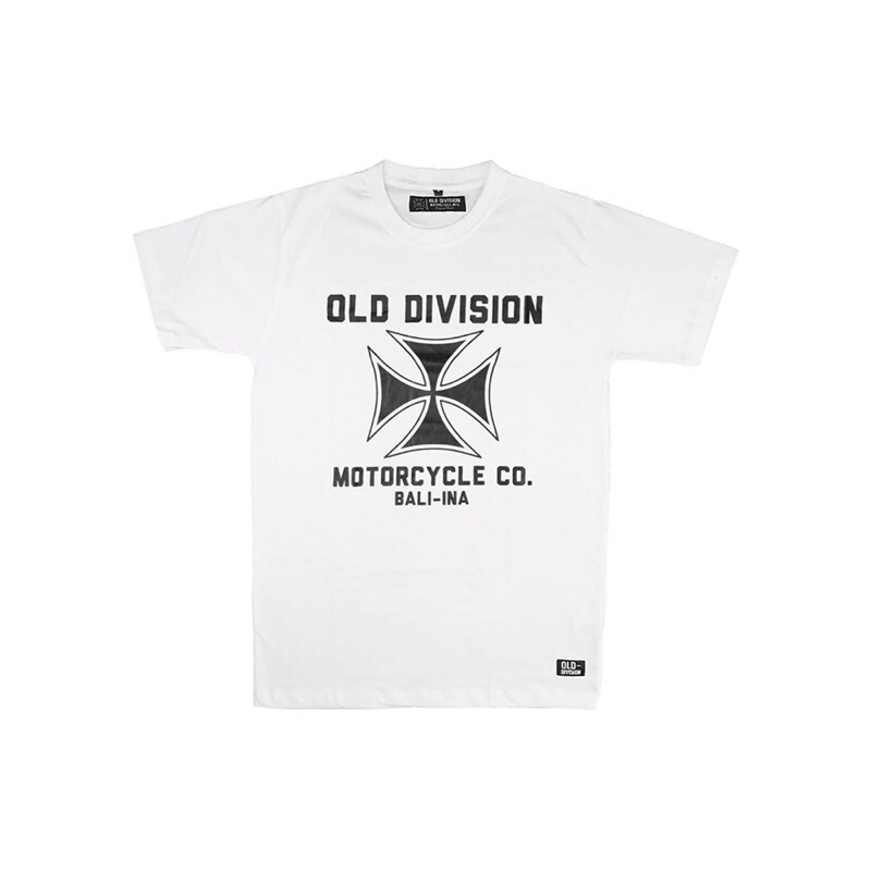 Jual Tshirt Old Division Ts Indpdpn White | Shopee Indonesia