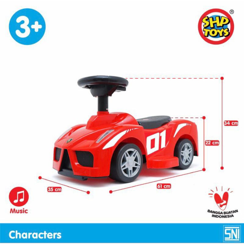 Jual Maenan Anak Mobilan Karakter MINI COOPER MIMO 709 SHP TOYS Tolo ...
