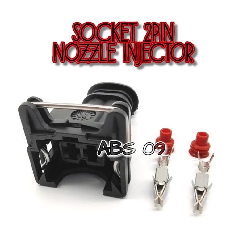 Jual Socket Soket Konektor 2pin Chery QQ Nozzle Sensor Knock PCV valve ...