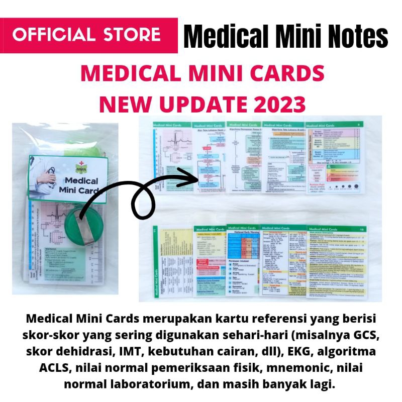 Jual Update Edition! Medical Mini Card (MMC) / Nametag Dokter | Shopee ...