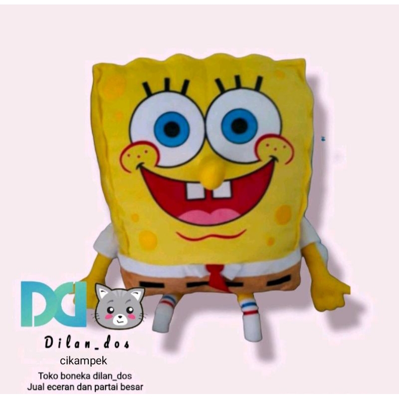 Jual BONEKA spongebob mini ukuran 30 cm harga glosir cocok buat kado ...