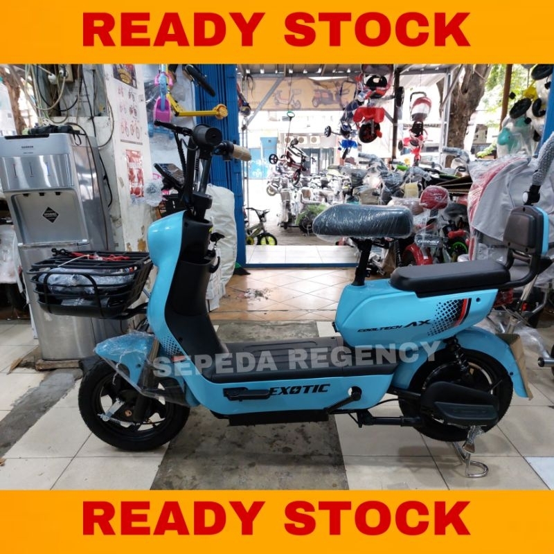 Jual Sepeda Listrik EXOTIC COOLTECH AX 500 Watt Electric Bike By ...