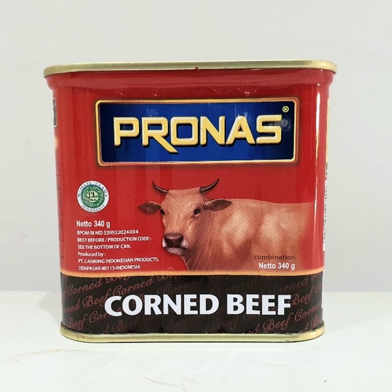 Jual Pronas Corned Beef Kornet Sapi 340g | Shopee Indonesia