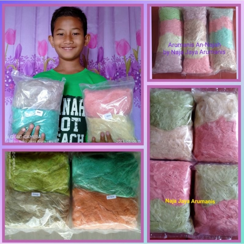 Jual Arumanis 1kg ( varian rasa ) free kardus rambut nenek | Shopee ...