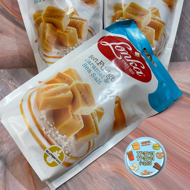 Jual LONKA Soft Fudge Caramel & Seasalt Candy Permen Snack Import ...