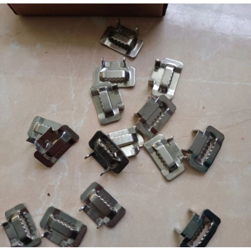 Jual Alat Clamp Banding Screw BUCKLES Strapping Stainless Steel ...