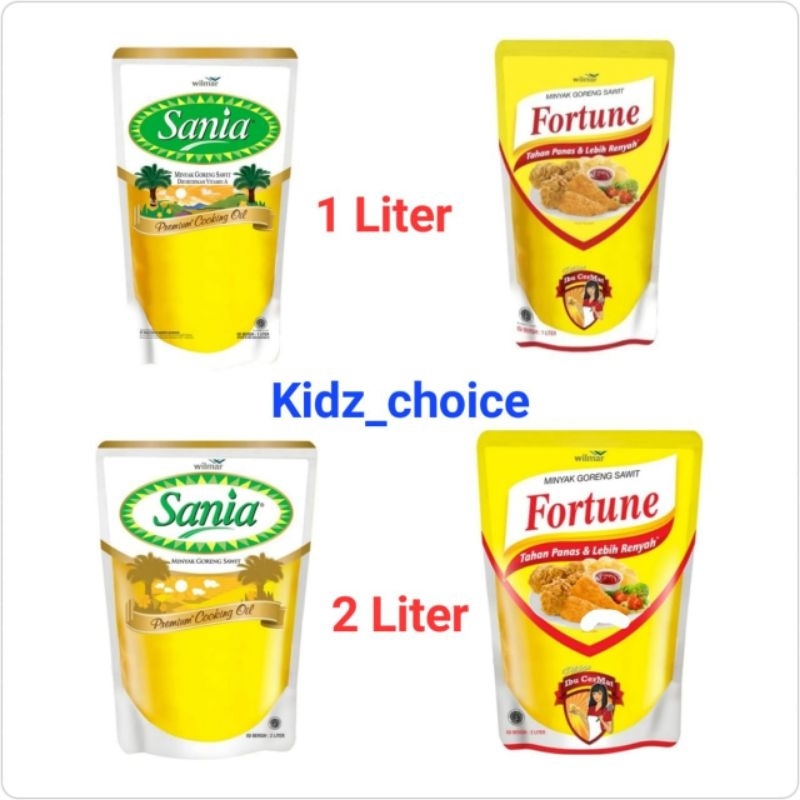 Jual SANIA FORTUNE SOVIA ROSE BRAND TAWON Minyak Goreng Sawit 1 Liter 2 ...