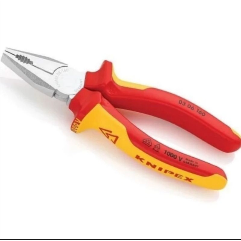 Jual Tang merk KNIPEK tang listrik kombinasi 1000V 6 inch Made in ...