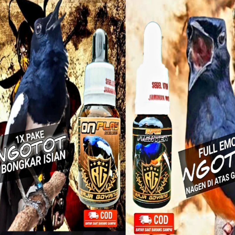 Jual SATU PAKET SUPER FIGHTER+ON PLAY RAJA GOYANG /RG/VITAMIN MURAI DAN ...