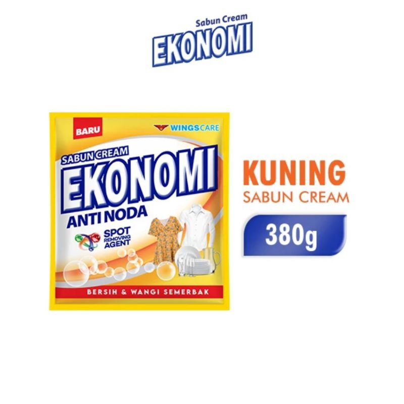 Jual Sabun Cream Ekonomi Anti Noda E 900 K Kuning E900K Krim 380 gram ...
