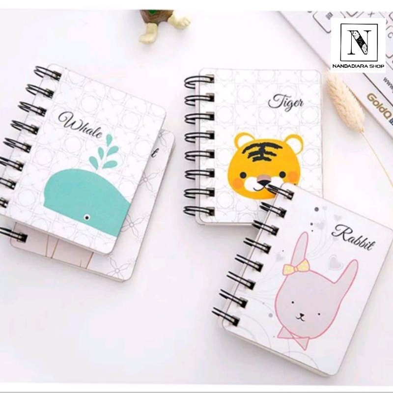 Jual NOTEBOOK MINI UKURAN A7 KECIL LUCU CUTE ANIMAL BUKU TULIS | Shopee ...