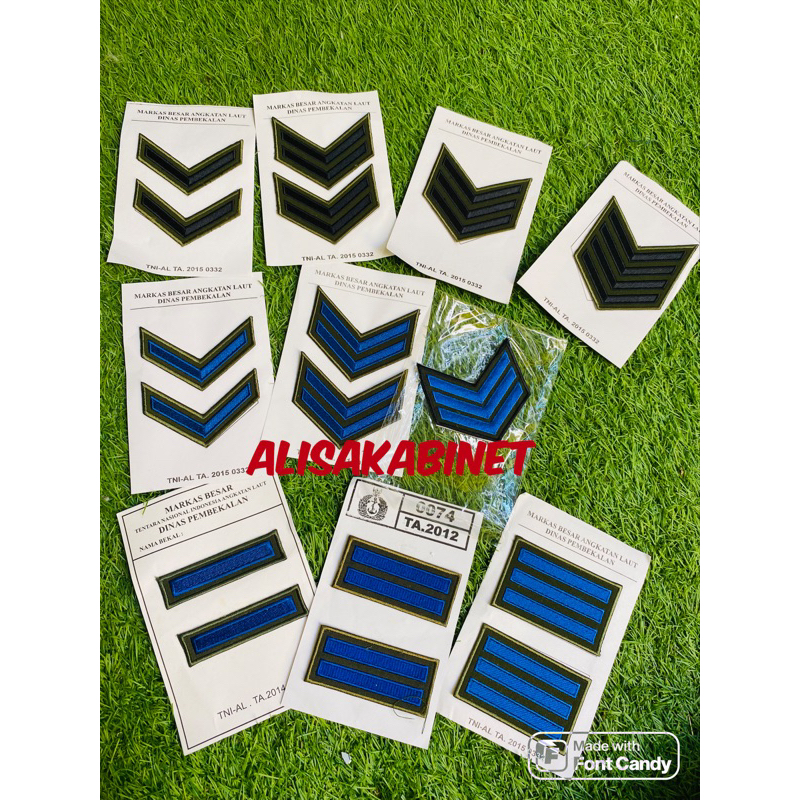 Jual Pangkat PDL Prada Sampai Serma Jatah TNI AL | Shopee Indonesia