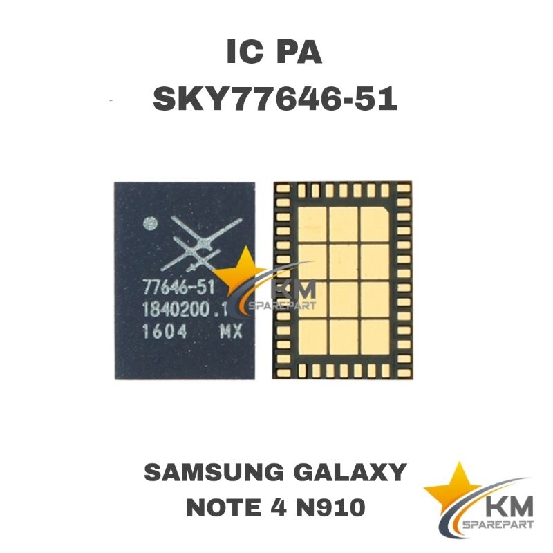 Jual IC PA 77646-51 SAMSUNG GALAXY NOTE 4 N910 SKY77646-51 | Shopee ...
