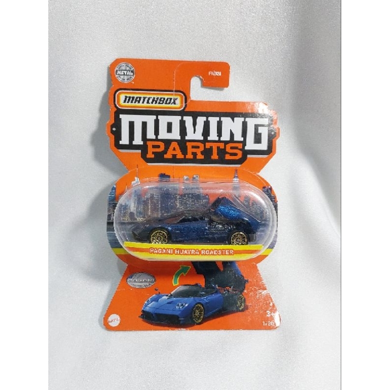 Jual Matchbox Moving Parts Pagani Huayra Roadster Biru | Shopee Indonesia