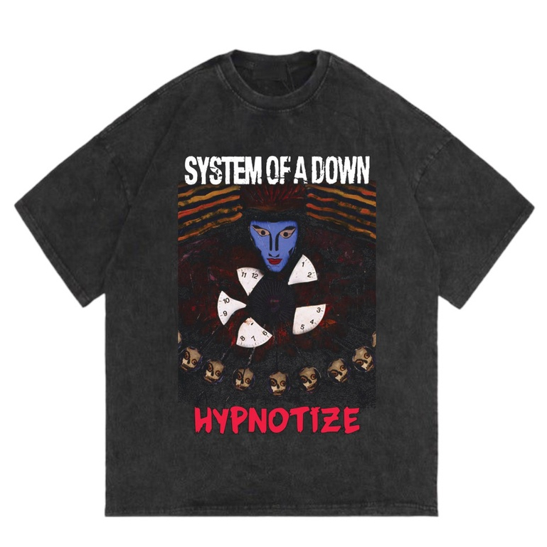 Jual OSSU TSHIRT BAND SYSTEM OF A DOWN HYPNOTIZE SOAD HEAVY COTTON ...