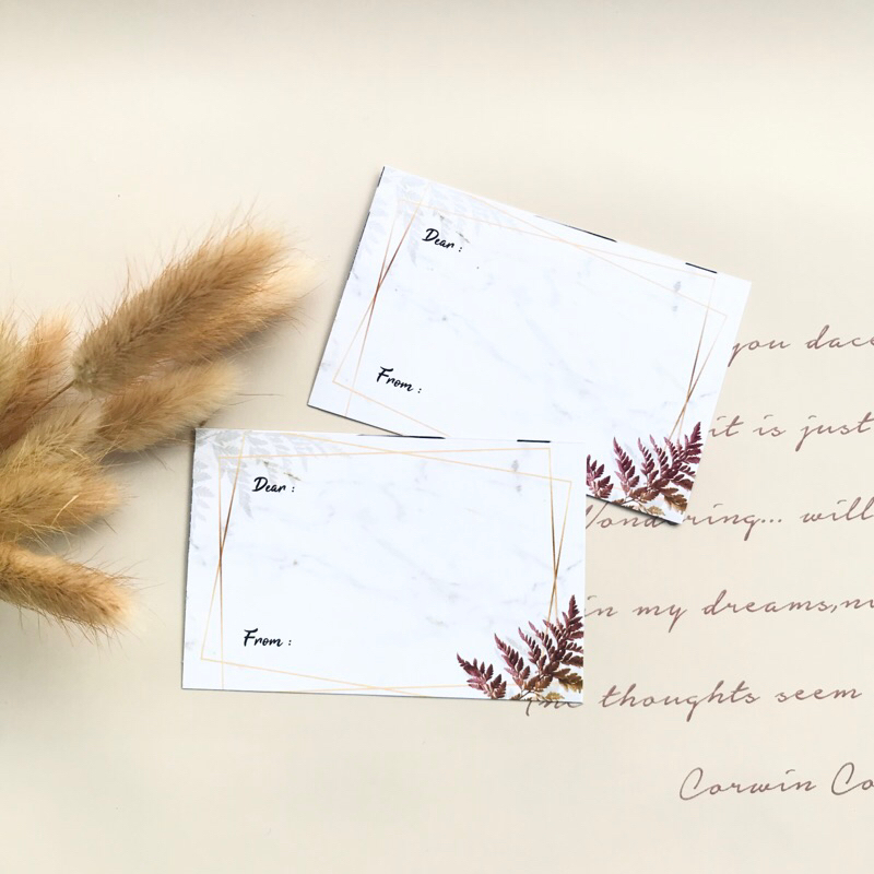 Jual Greeting Card Kosong | Kartu Ucapan Aesthetic | Kartu Ucapan ...