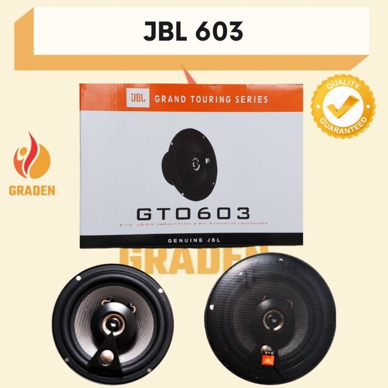 Jual SPEAKER MOBIL COAXIAL JBL GTO-603 6 INCH | Shopee Indonesia