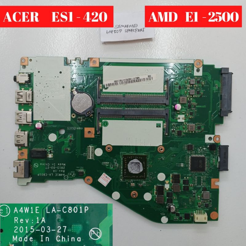 Jual Mainboard Acer ES1 420 Mobo Motherboard Mesin Laptop | Shopee Indonesia
