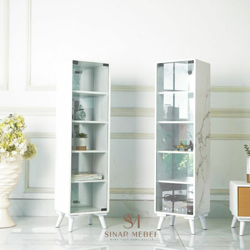 Jual Lemari hias / Rak kaca / Lemari Pajangan (FREEONGKIR JAWA BALI ...