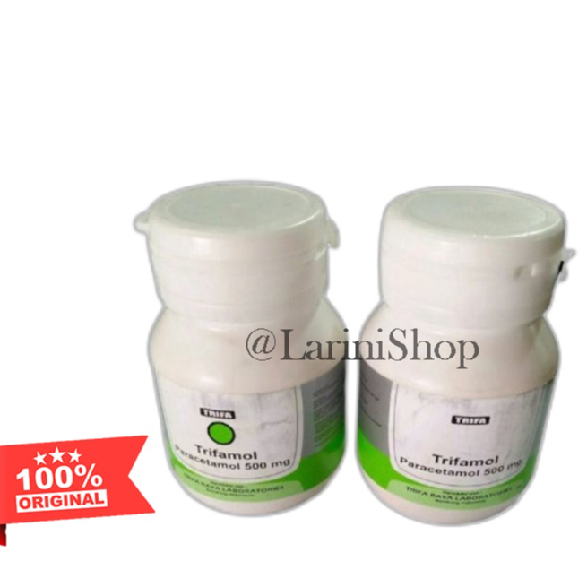 Jual TRIFAMOL 500 MG BOTOL 100 KAPLET | Shopee Indonesia