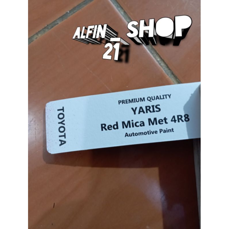 Jual CAT PU RED MICA MAT 48R CAT ORIGINAL TOYATA YARIS 1LITER | Shopee ...
