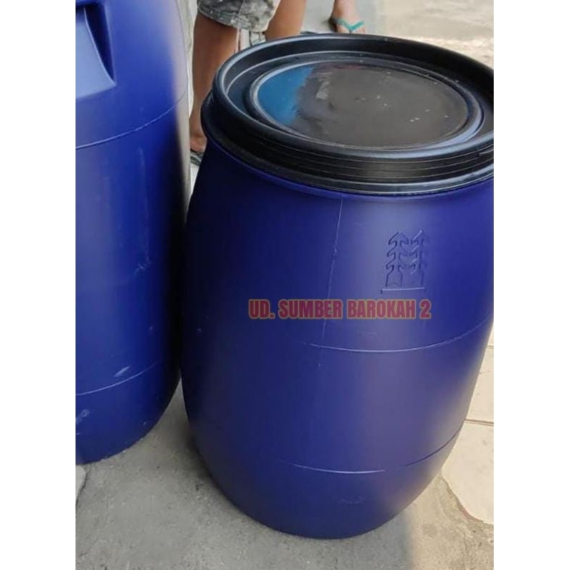 Jual tong sampah/tong biru 60L/gentong air dan drum | Shopee Indonesia
