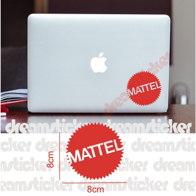 Jual Stiker Mattel Logo Sticker Laptop MacBook Decal | Shopee Indonesia
