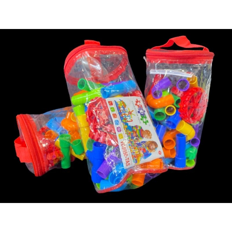 Jual Mainan Lego pipa/ Lego tas pipa/ lego terbaru | Shopee Indonesia