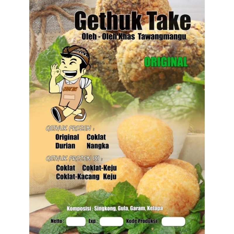 Jual GETHUK TAKE TAWANGMANGU/ GETHUK FROZEN/GETHUK CRISPY | Shopee ...