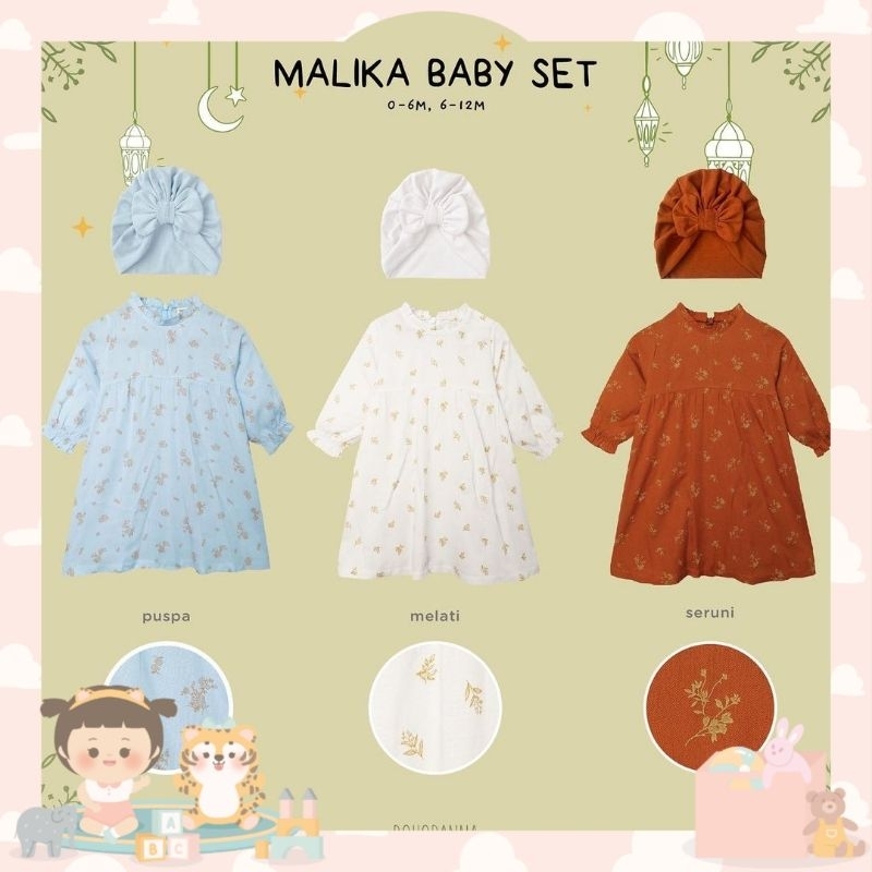 Jual Bohopanna//Raya Collection - Malika Baby Set (Setelan Bayi) | Shopee Indonesia
