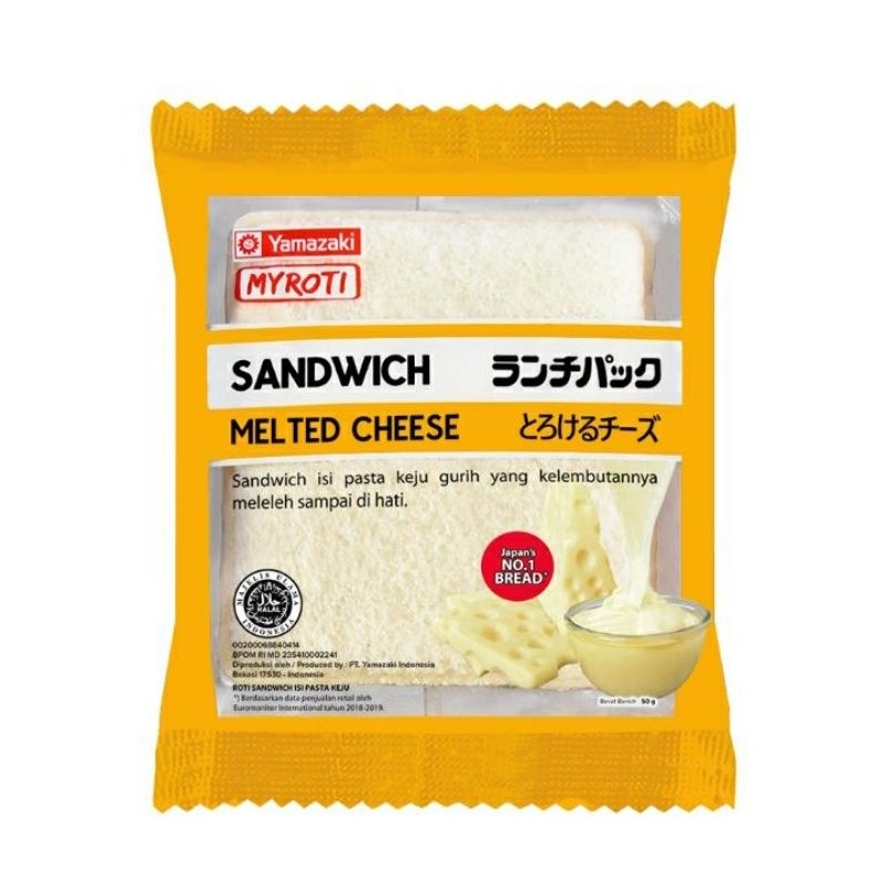 Jual MYROTI Roti Sandwich Melted Cheese 50 g | Shopee Indonesia